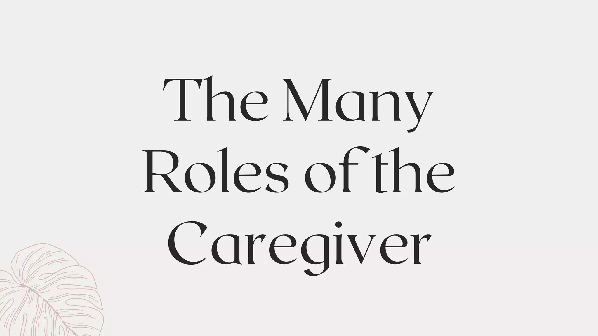 Introduction to caregiving | PDF