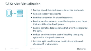 Introduction to CA Service Virtualization | PDF