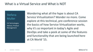 Introduction to CA Service Virtualization | PDF