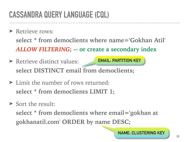 Introduction to Cassandra | PDF | Databases | Computer Software and Applications