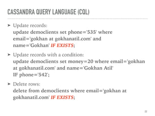 Introduction to Cassandra | PDF