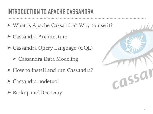 Introduction To Cassandra Pdf Databases Computer Software And 7060