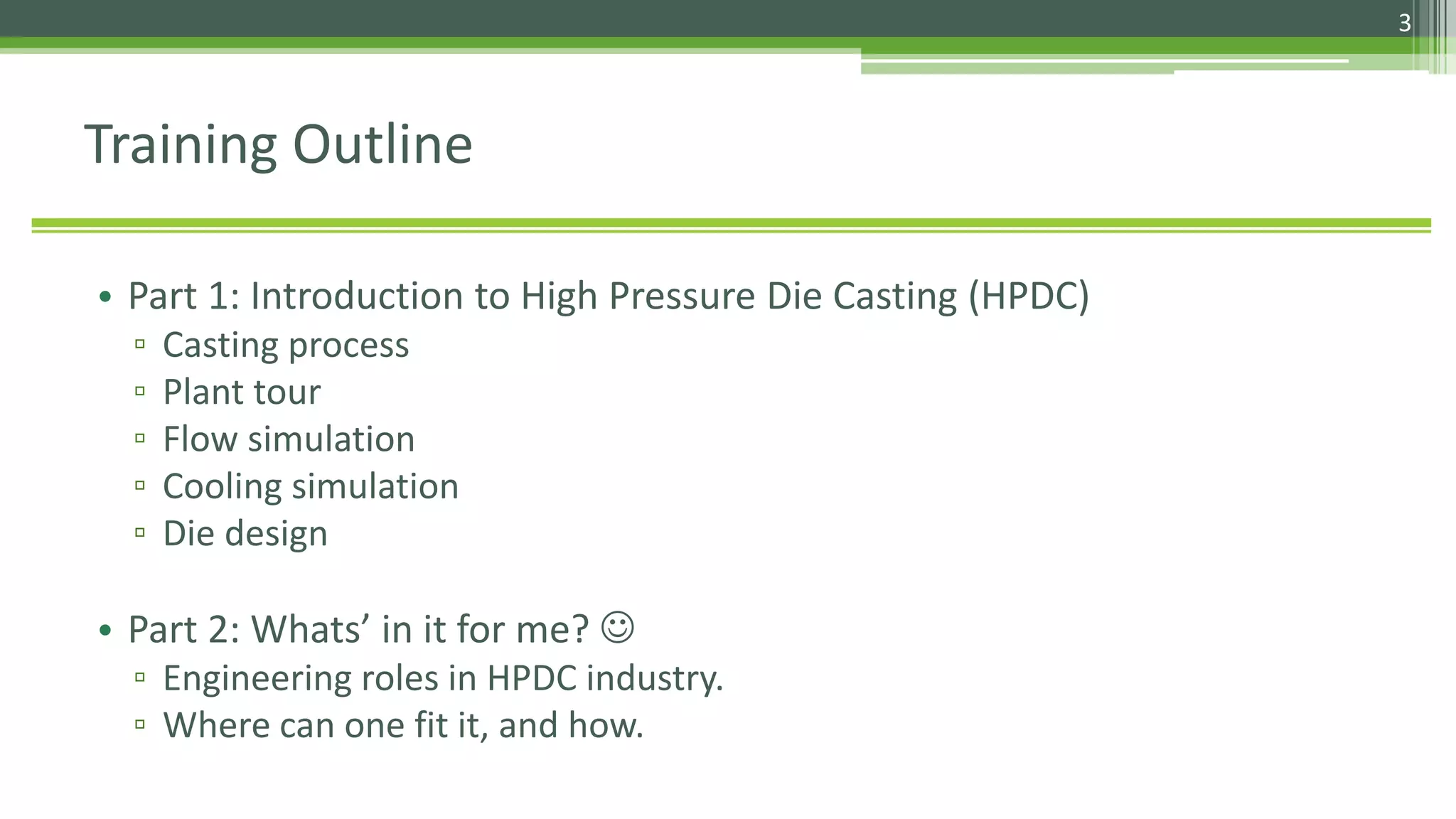 Introduction to casting industry | PPTX