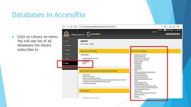 Introduction to catalog and databases | PPT