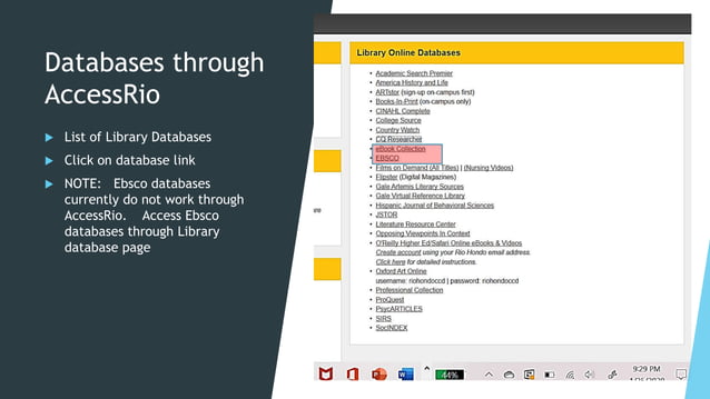 Introduction to catalog and databases | PPT