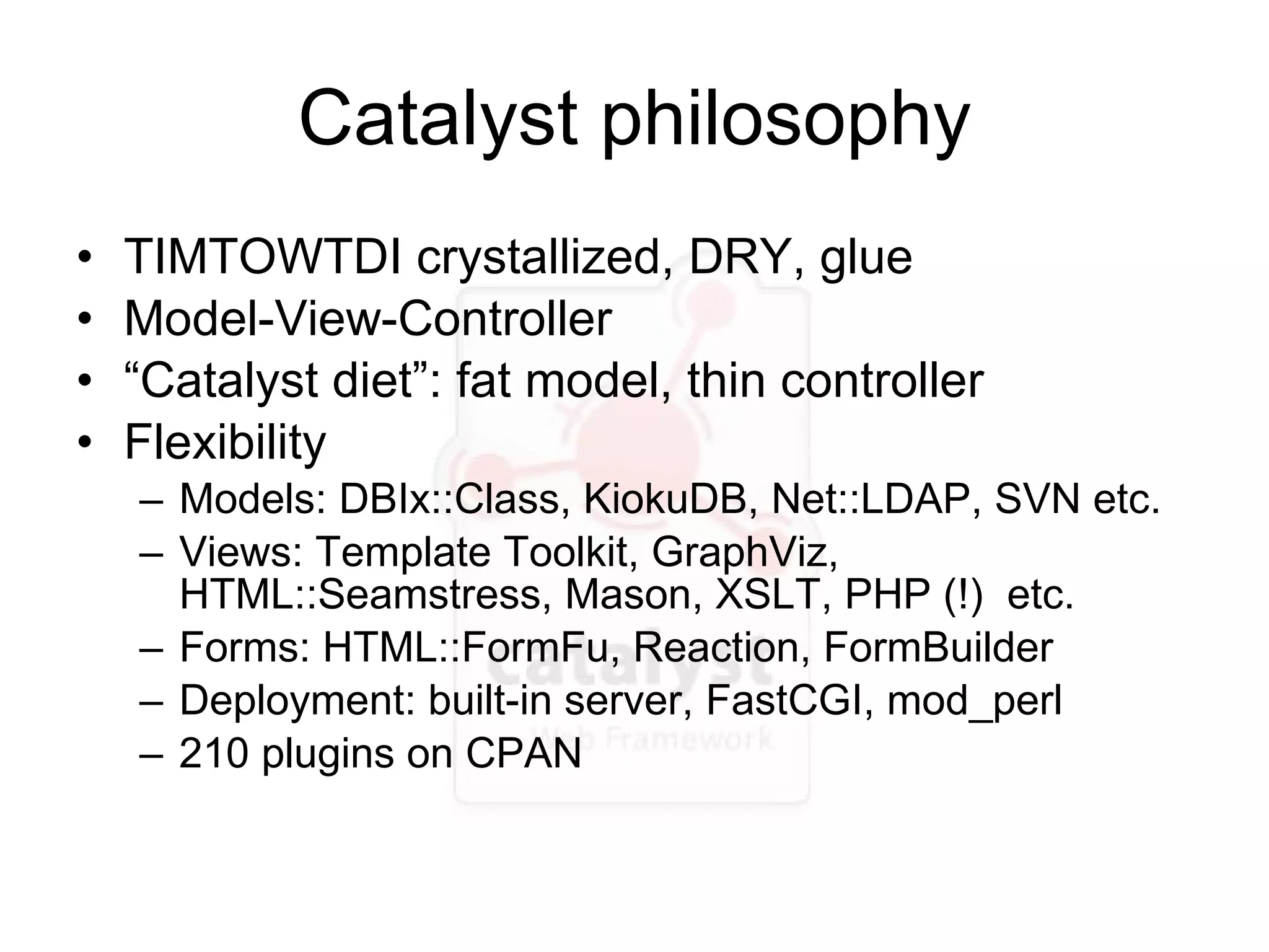 Introduction To Catalyst Part 1 Ppt Computing Technology And Computing