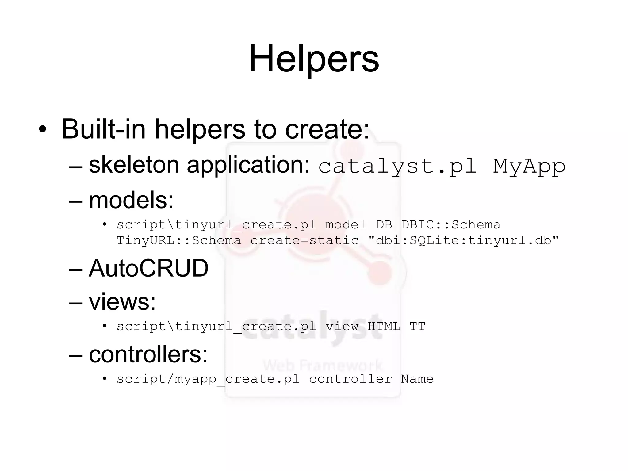 Introduction To Catalyst - Part 1 | PPT