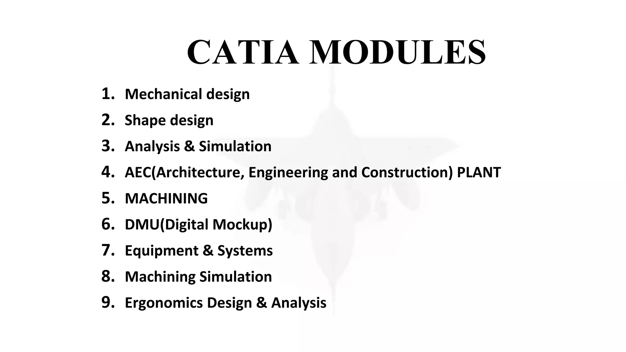 Introduction to CATIA | PPTX