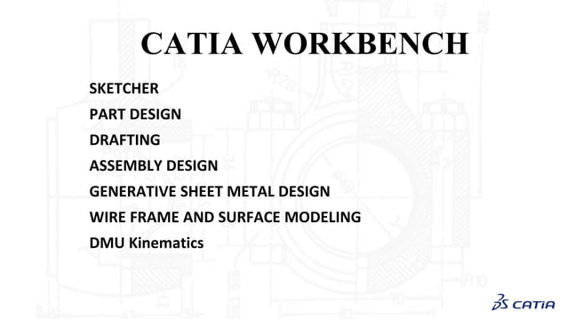 Introduction to CATIA | PPT