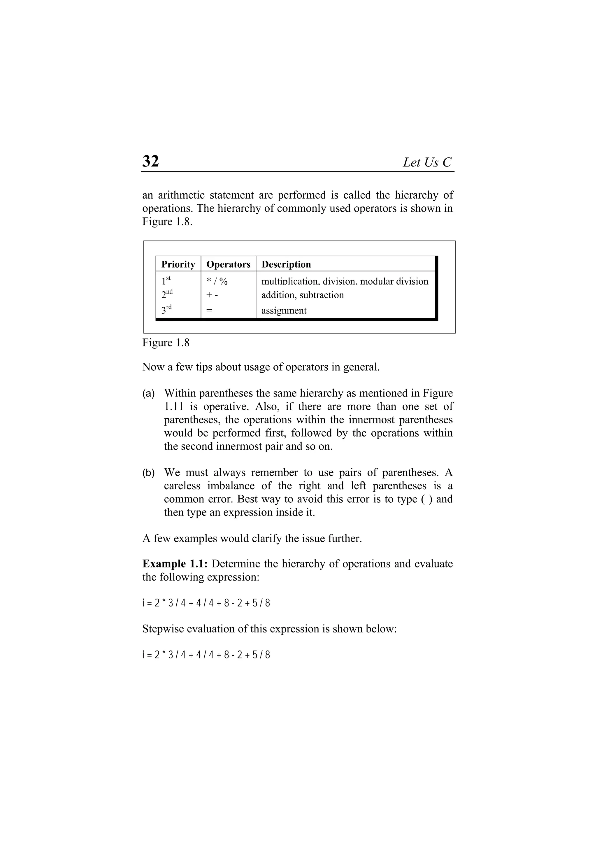Introduction To C Book For Referencepdf 