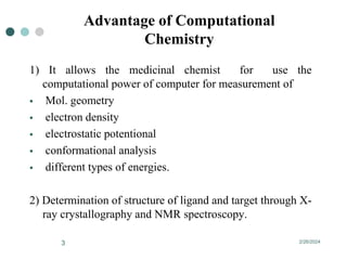 Introduction to Computational chemistry- | PPT