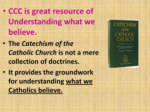 Introduction to ccc | PPTX | Christianity | Religion & Spirituality