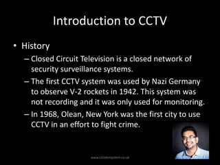 Introduction to cctv_installation_course | PPT