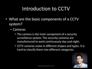 Introduction to cctv_installation_course | PPSX