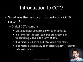 Introduction to cctv_installation_course | PPT