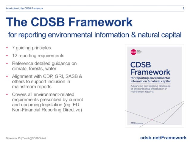 Introduction to CDSB | PPT