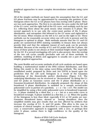 Introduction to cell cycle analysis book | PDF