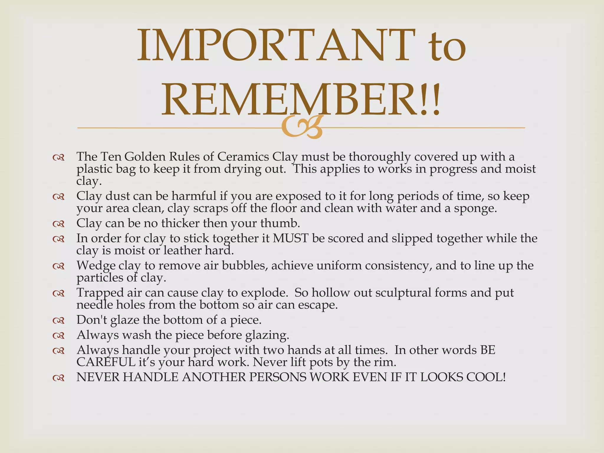 Introduction to ceramics | PPTX