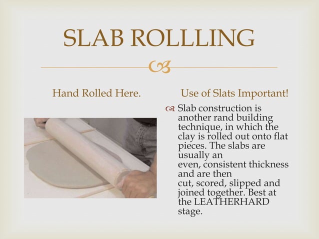 Introduction to ceramics | PPTX | Woodworking | Arts and Crafts