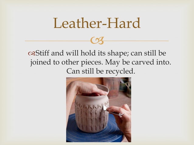 Introduction to ceramics | PPTX | Woodworking | Arts and Crafts