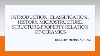 Introduction to ceramics | PPT