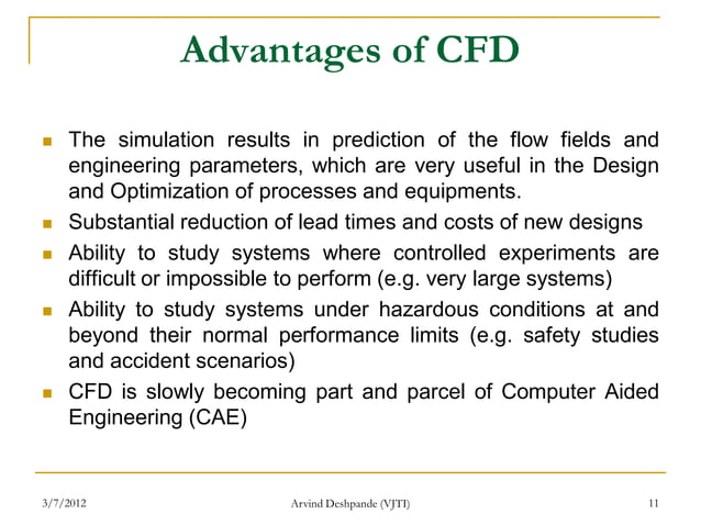 Introduction to cfd | PDF