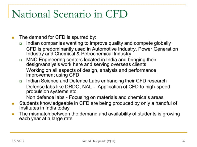 Introduction to cfd | PDF