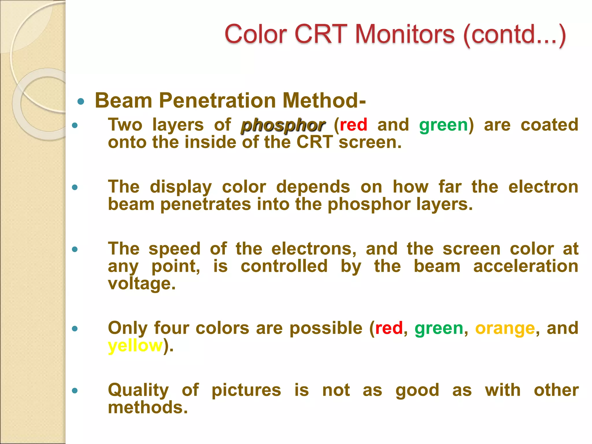 Introduction to computer graphics and multimedia | PPT