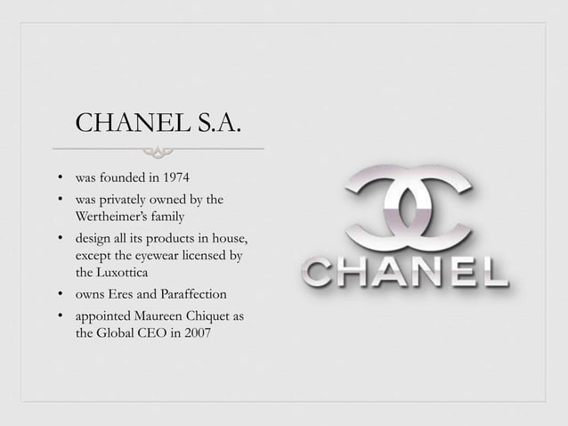 Introduction to chanel | PPTX