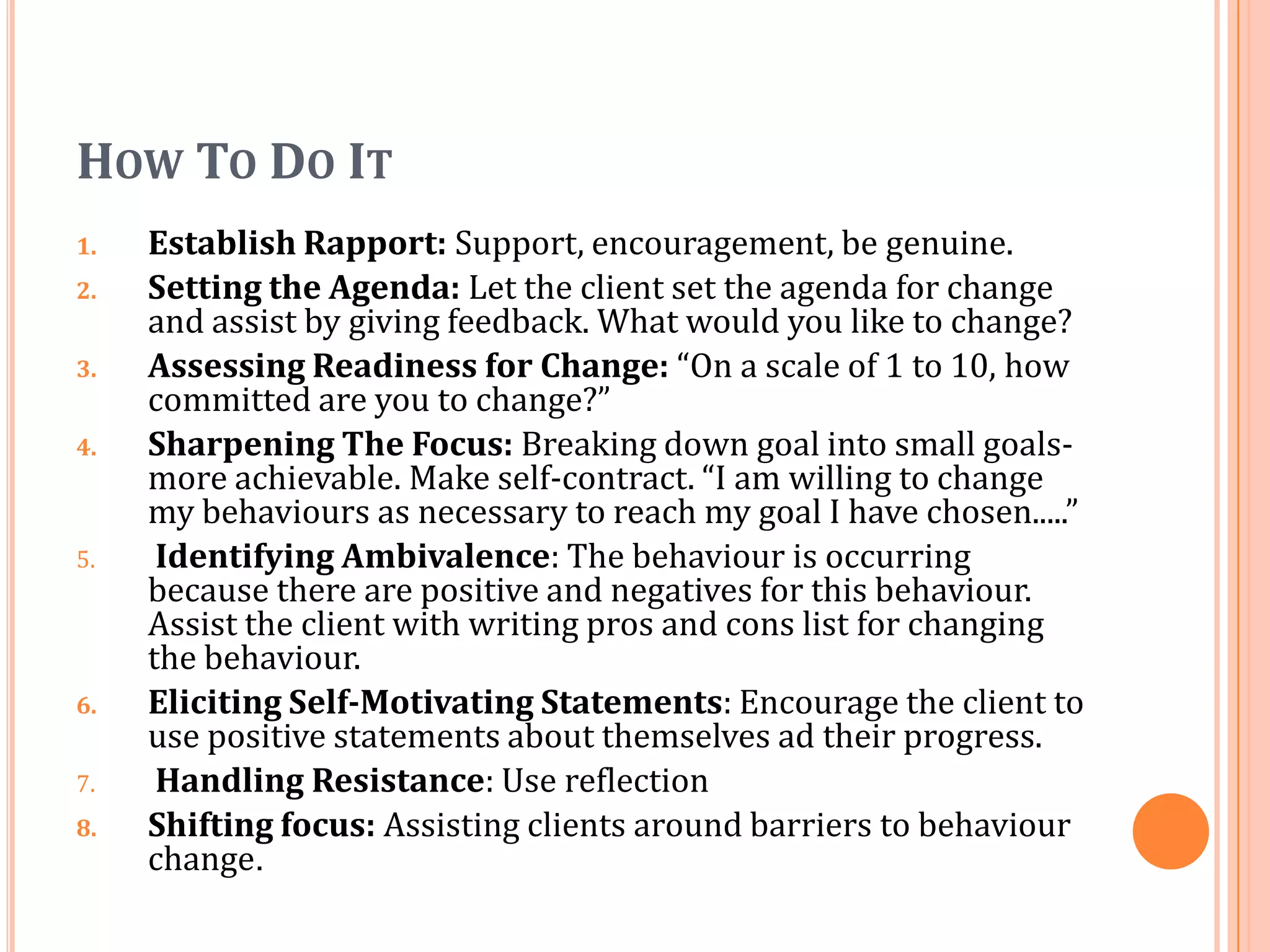 Introduction to change & motivational | PPTX