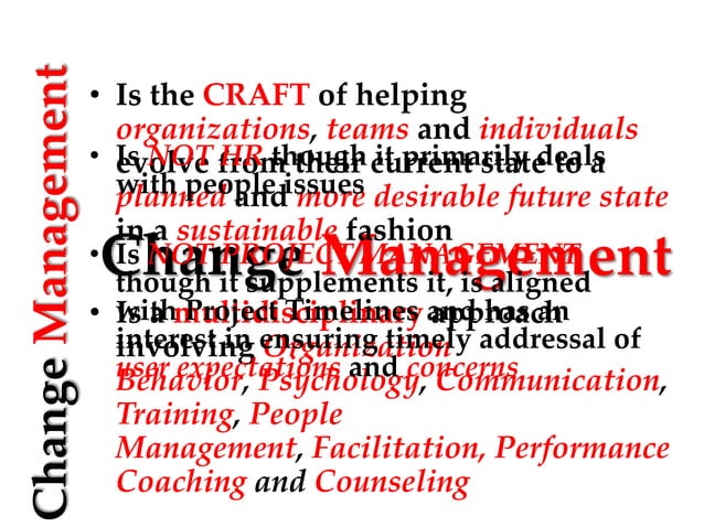 Introduction to change management | PPSX