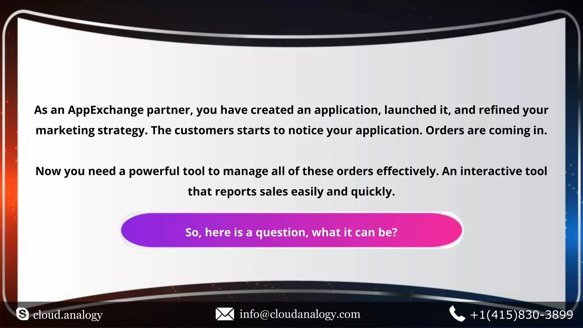 Introduction to Channel Order App | PPT