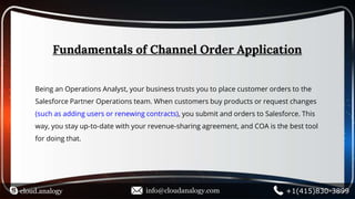 Introduction to Channel Order App | PPT