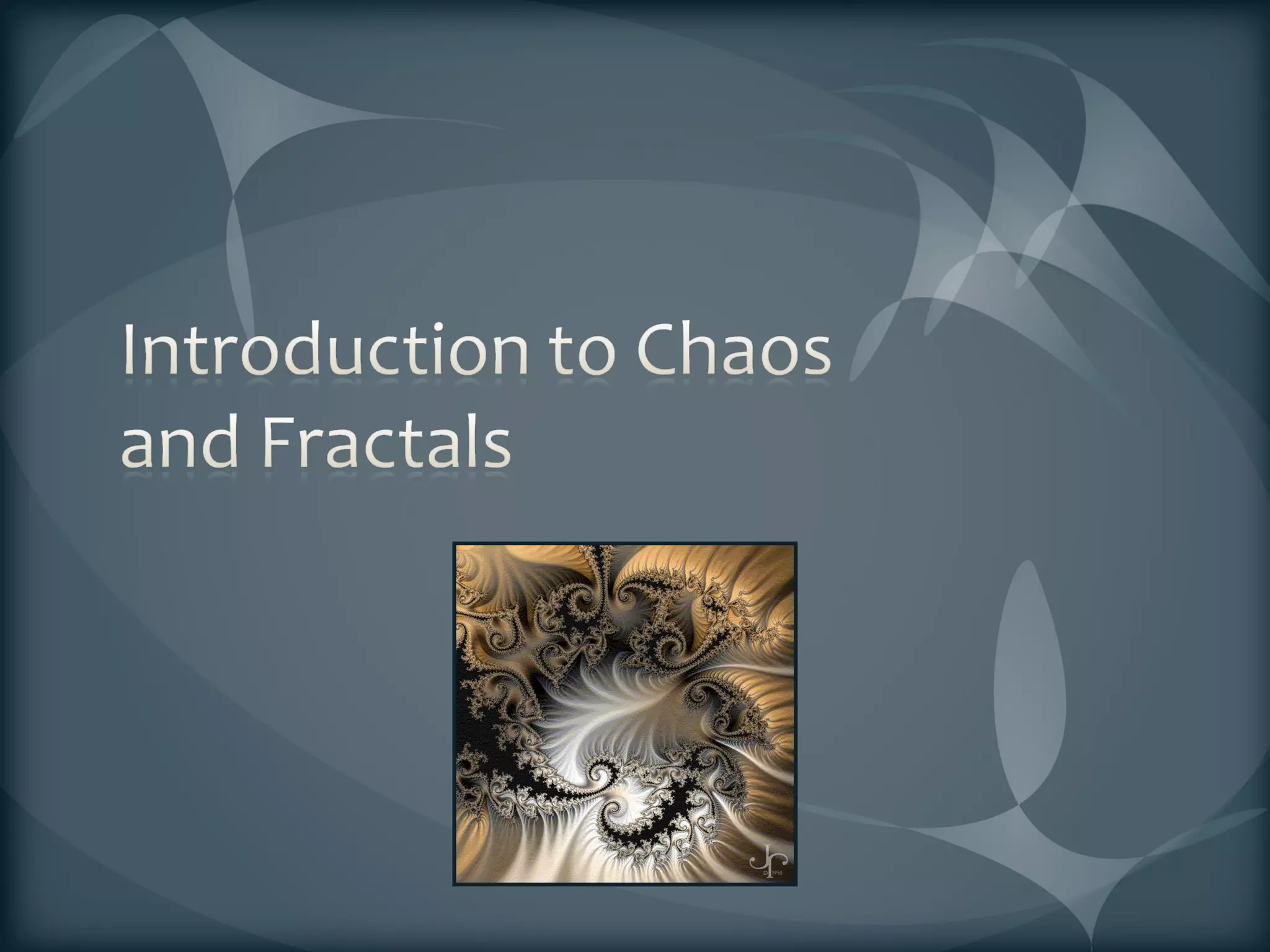 Chaos and Fractals | PPT