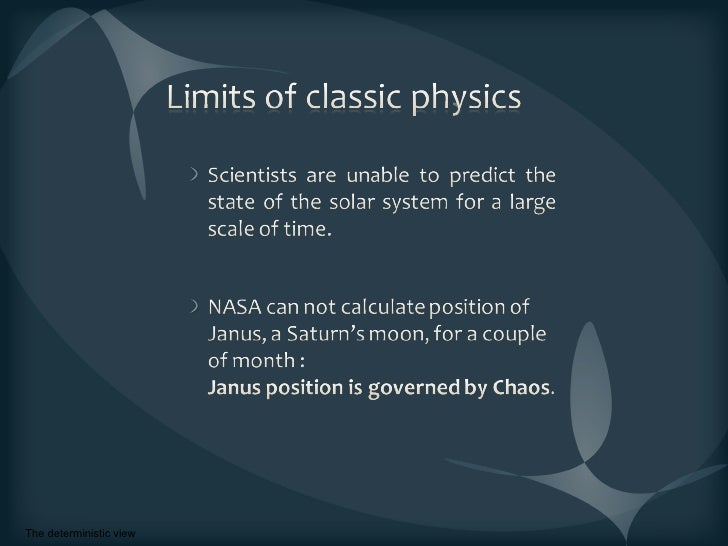 Chaos and Fractals Chaos and Fractals
