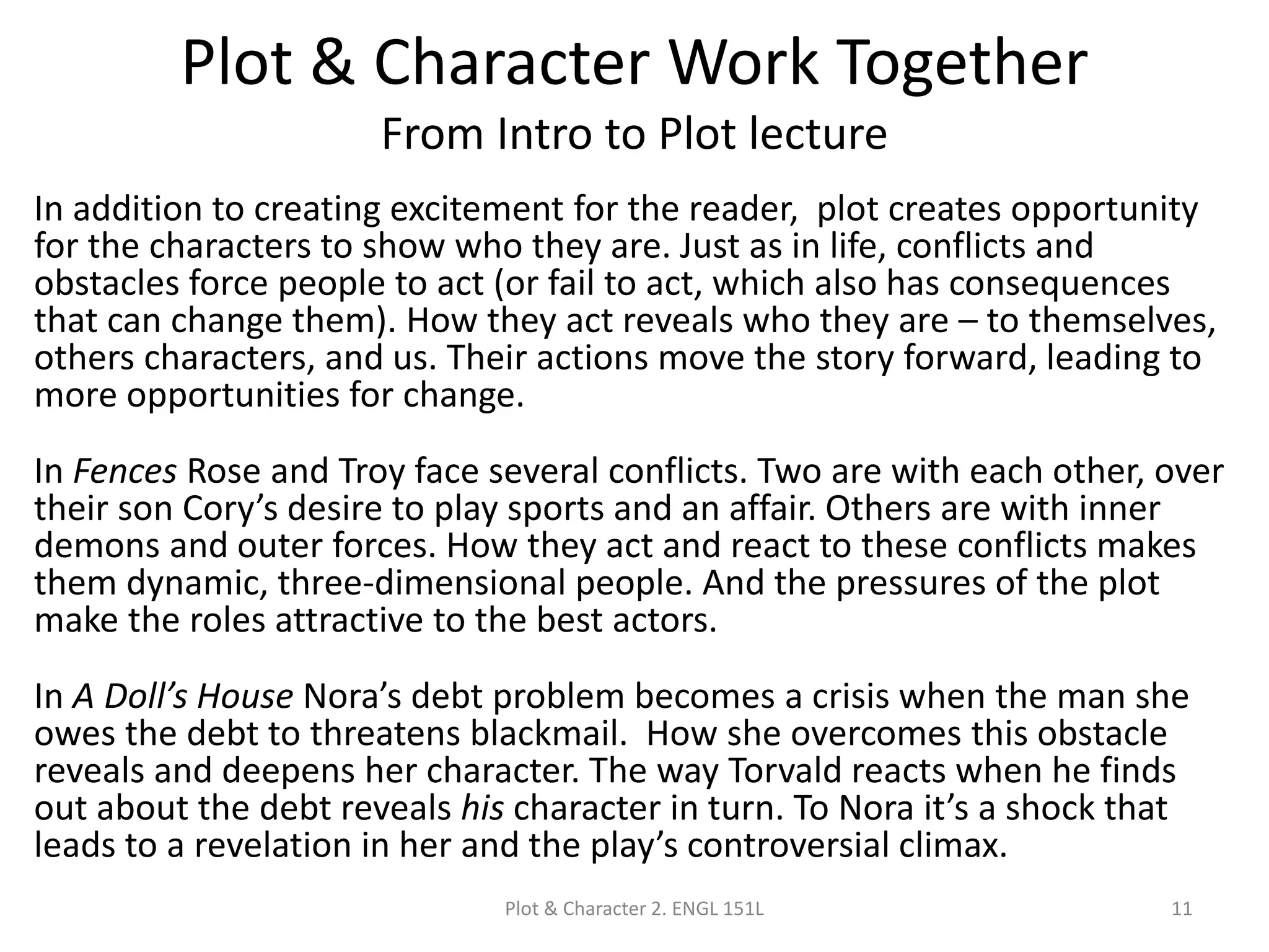 Introduction to characterization | PPTX