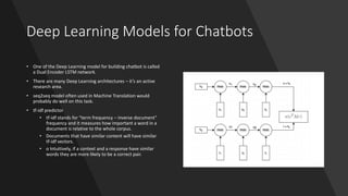 Introduction to Chatbots | PPTX