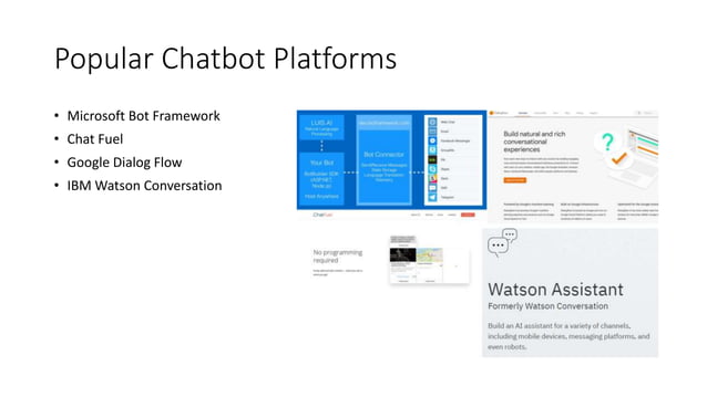 Introduction to Chatbots | PPTX | Artificial Intelligence | Technology ...