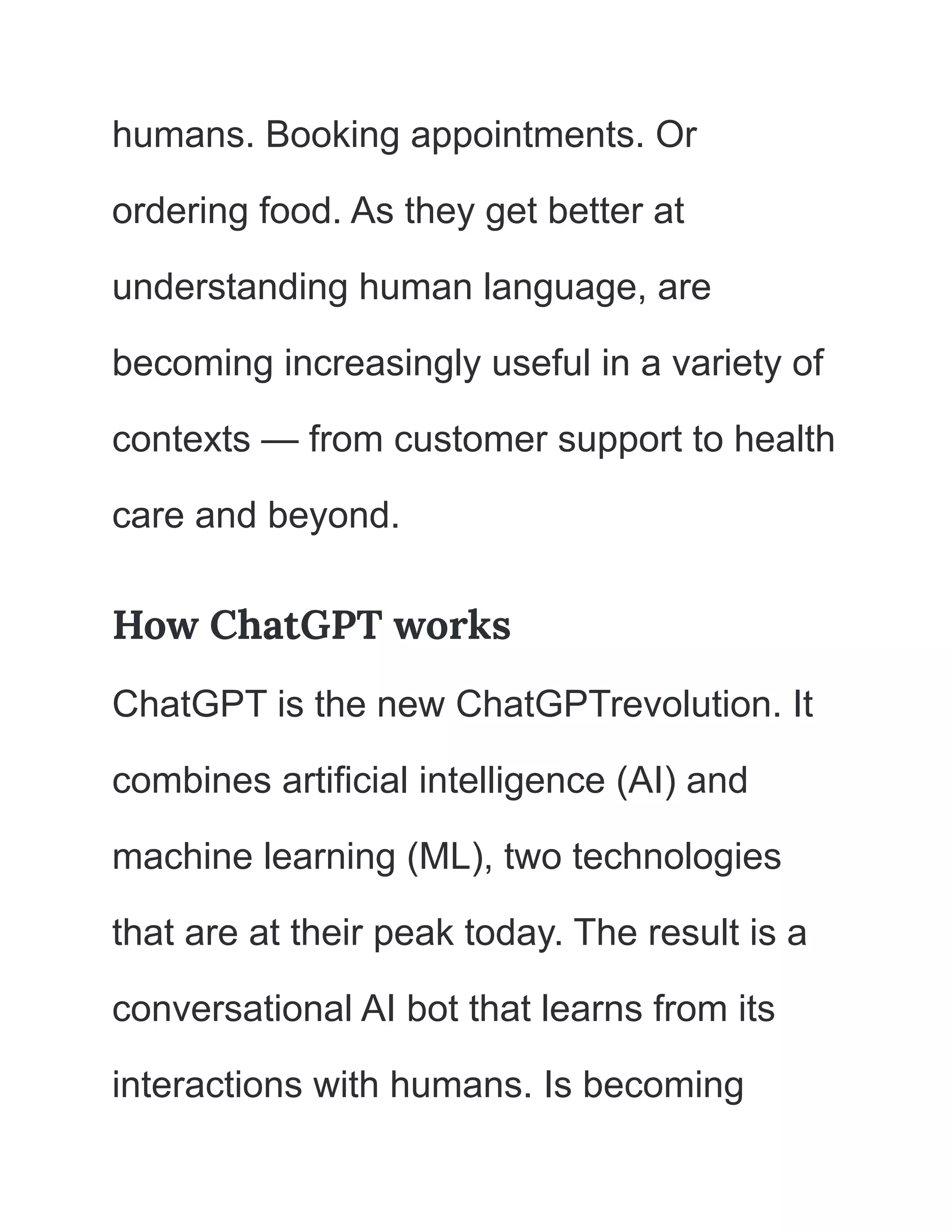 Introduction to ChatGPT and Overview of its capabilities and ...