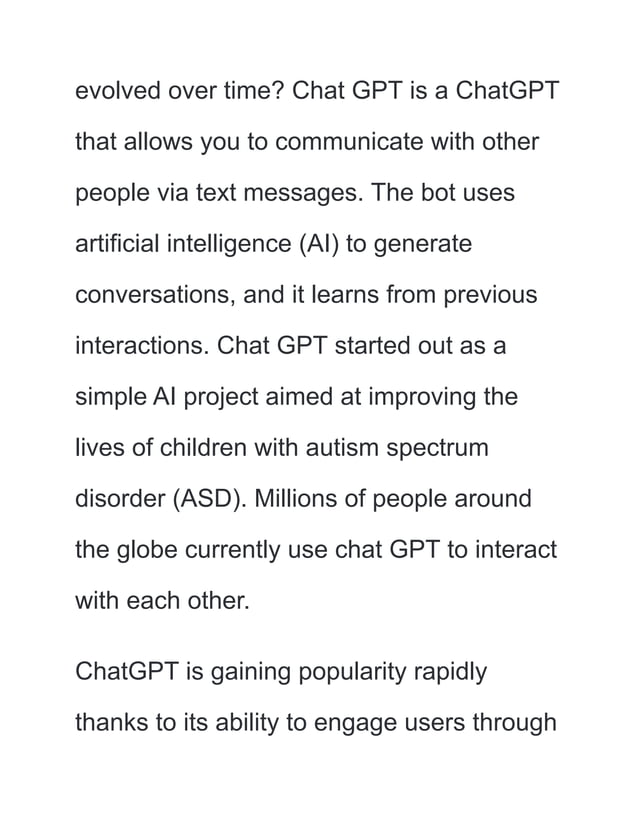 Introduction to ChatGPT and Overview of its capabilities and functionality.pdf