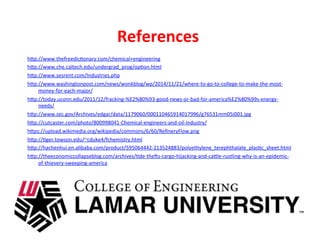 Introduction to Chemical Engineering for High School Students ...