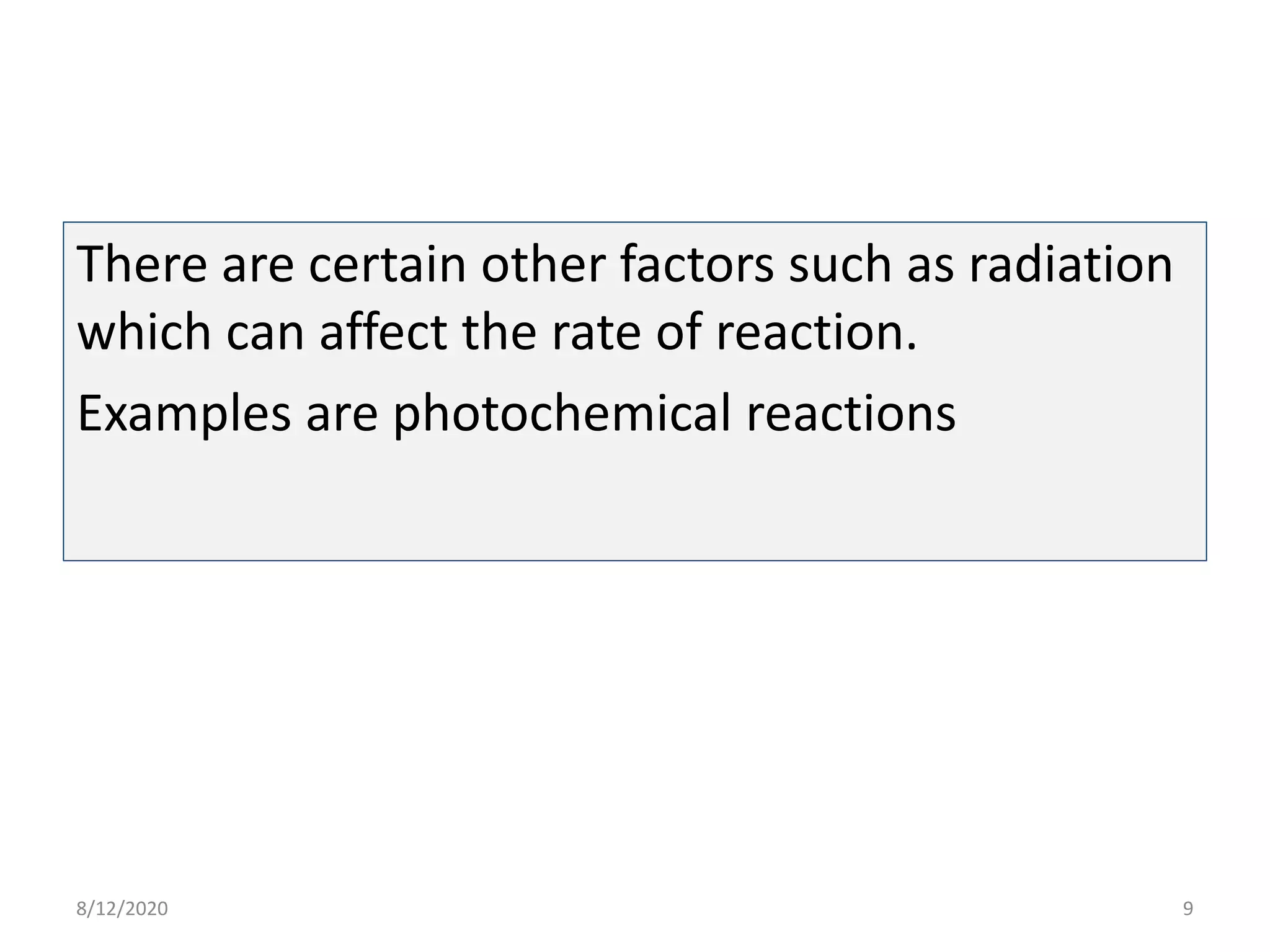 Introduction to chemical kinetics | PPTX