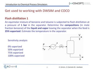 Introduction to free and open source Chemical Process Simulators ...