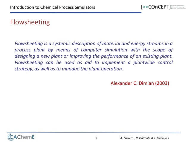 Introduction to free and open source Chemical Process Simulators - (DWSIM & COCO) | PDF