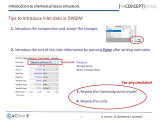 Simulation of Chemical Rectors - Introduction to chemical process ...