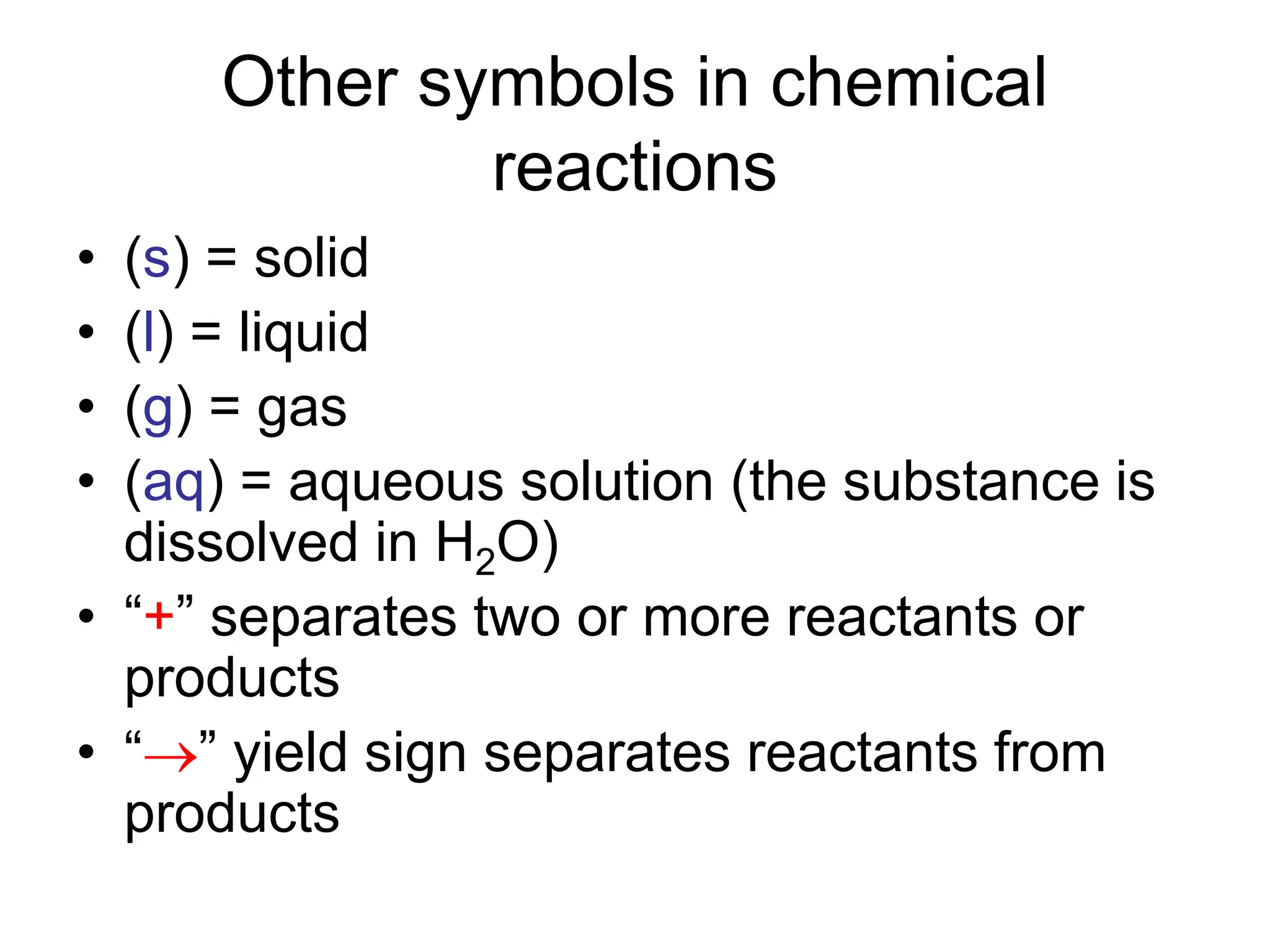 Introduction to Chemical Reaction and types | PPT