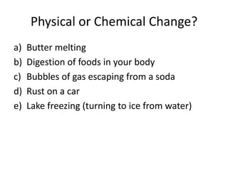 Introduction to chemical reactions | PPT