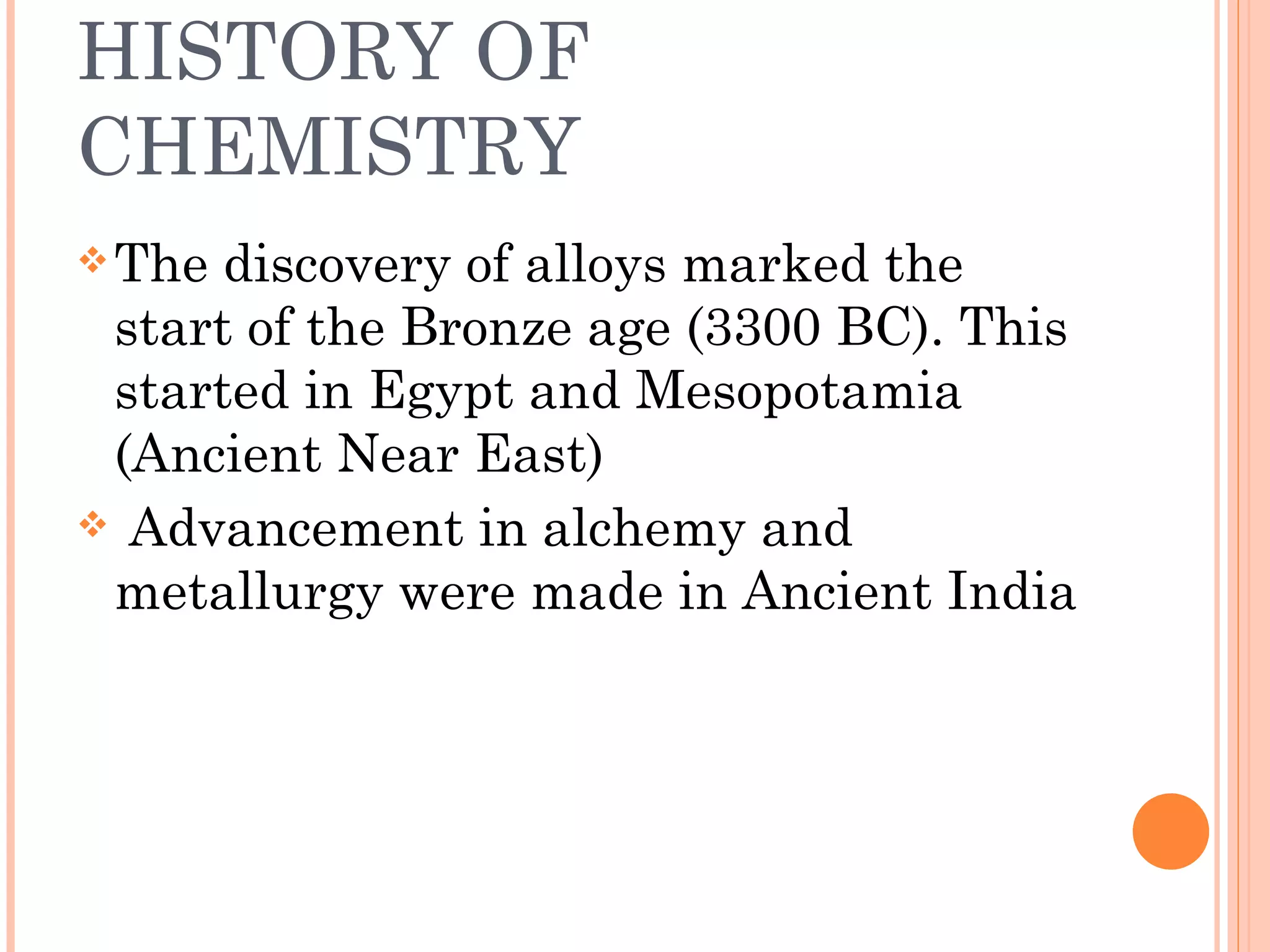 Introduction to chemistry | PPT