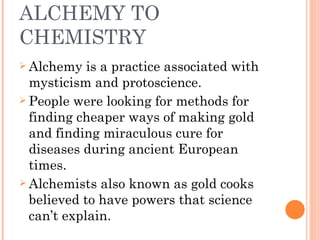 Introduction to chemistry | PPT