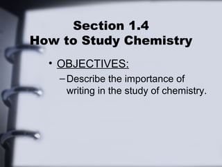 Introduction to chemistry | PPT